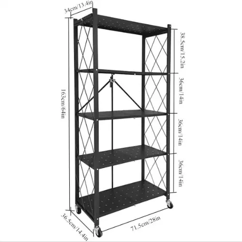 Foldable Kitchen Rack 5 Layer | Goshop Kenya